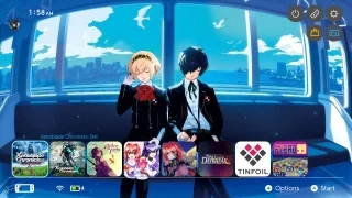 Persona 3 Reload - Aigis and Makoto Yuki Train (Blue) | Home Menu ...