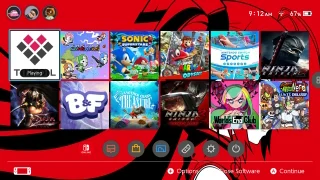 Red and Black Hatsune Miku | Home Menu | Switch Themes | Themezer