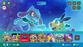 Pokemon Super Mystery Dungeon - Riolu And Tepig | Home Menu | Switch Themes | Themezer